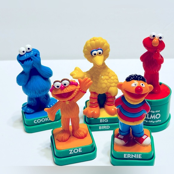 Rose Art | Toys | Vintage Sesame Street Stamps | Poshmark